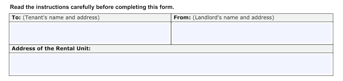 N1 Form LTB Ontario | Easy Guide on How to Serve an N1 Form