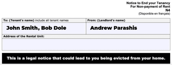N4 Form LTB Ontario | Easy Guide on How to Serve an N4 Form