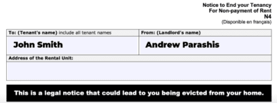 N4 Form LTB Ontario | Easy Guide on How to Serve an N4 Form