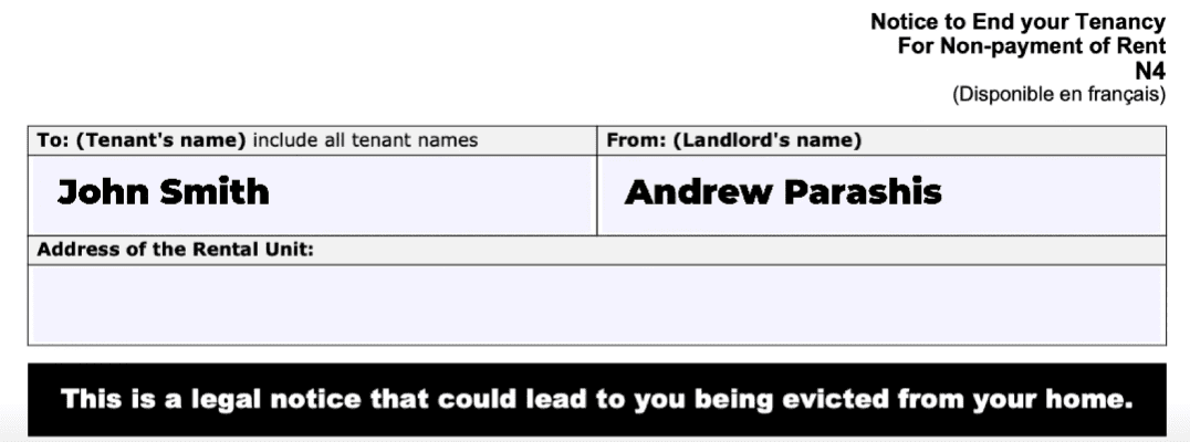 N4 Form LTB Ontario | Easy Guide on How to Serve an N4 Form